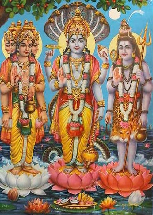 Hindu Trinity – Glorious India